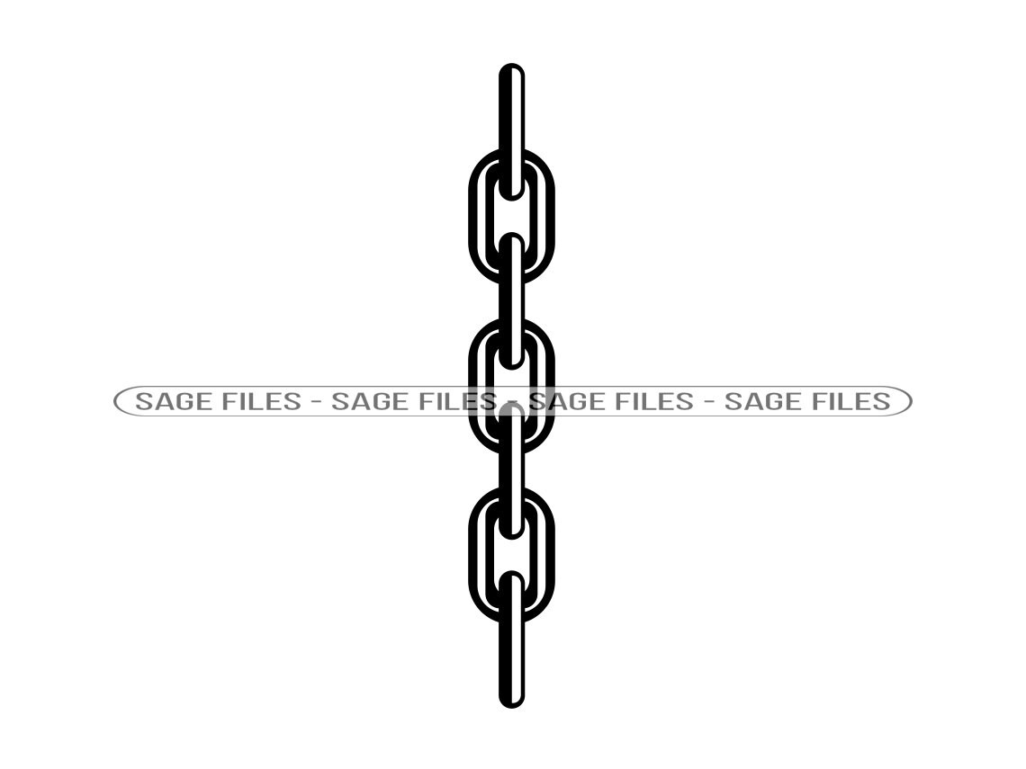 Cadena 3 SVG cadena svg enlace svg clipart de cadena - Etsy México