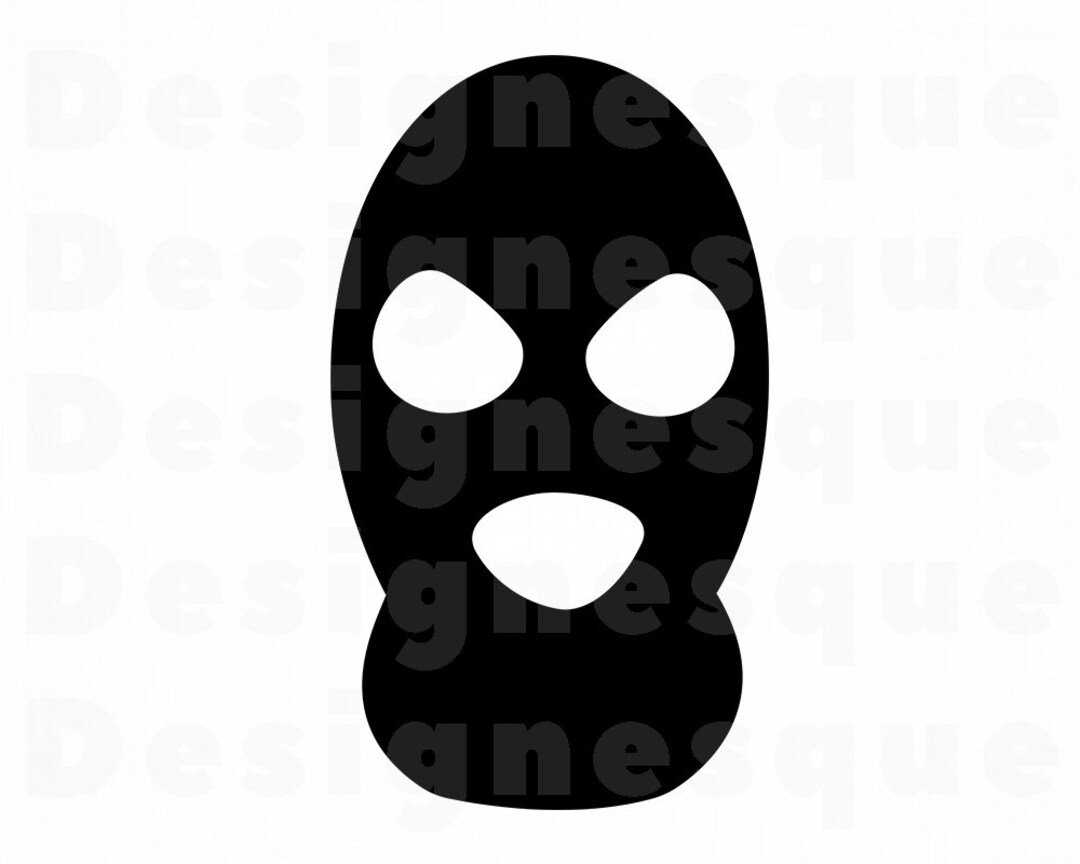 Balaclava SVG, Balaclava Clipart, Balaclava Files for Cricut, Balaclava ...