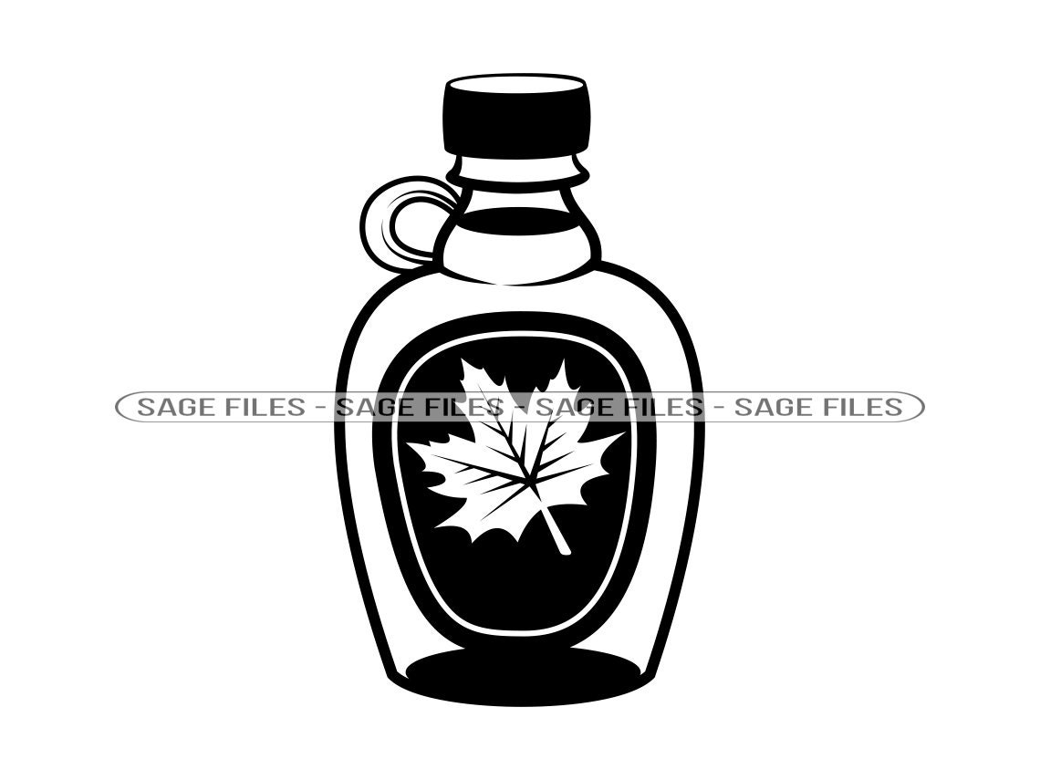 Maple Syrup Bottle Clip Art