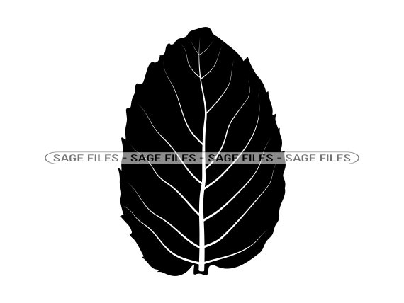 Mint Leaf SVG Mint Svg Leaf Svg Leaf Clipart Leaf Files - Etsy