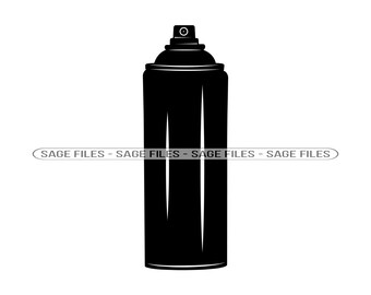 Spray Can Svg - Etsy UK