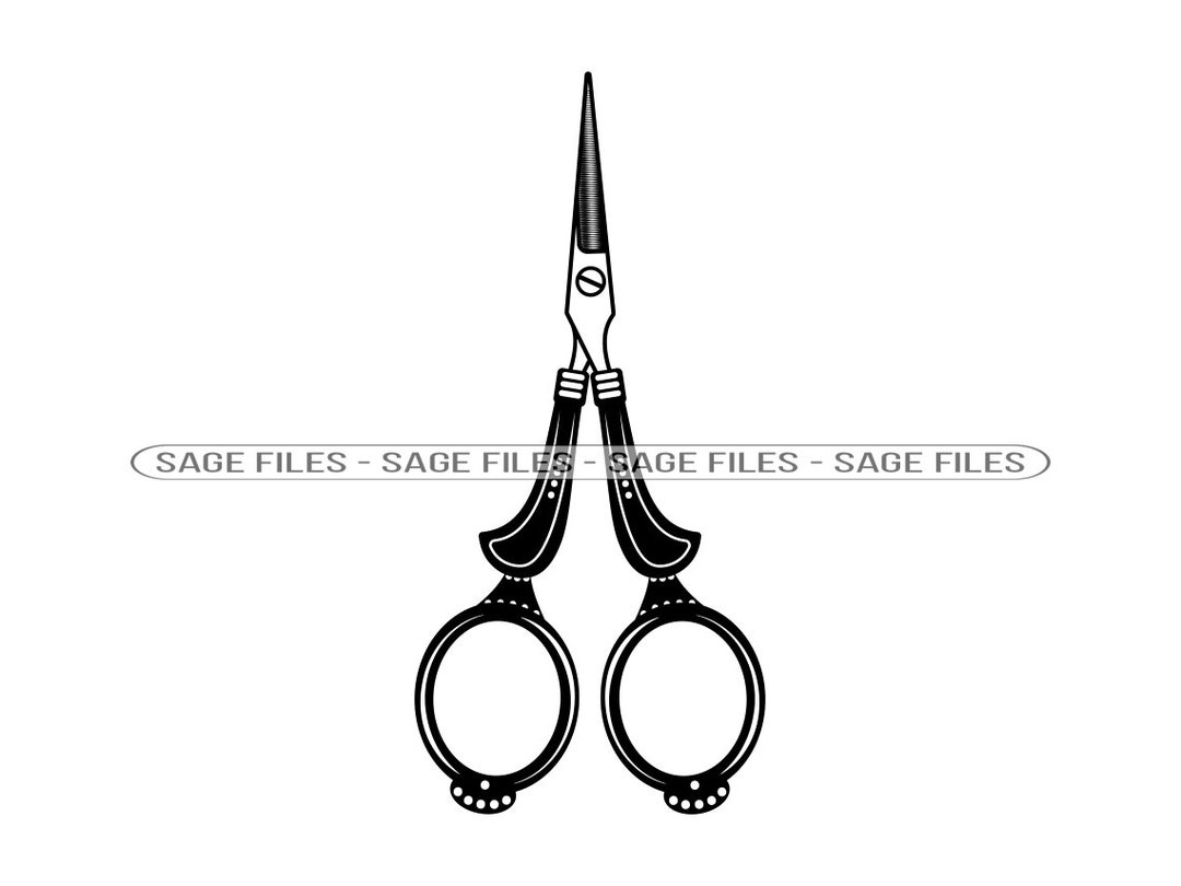 Retro Scissors SVG, Barber Svg, Hair Stylist, Scissors Clipart ...