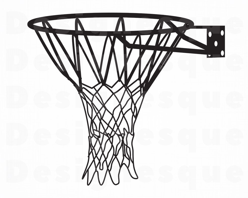 Basketball Net Silhouette