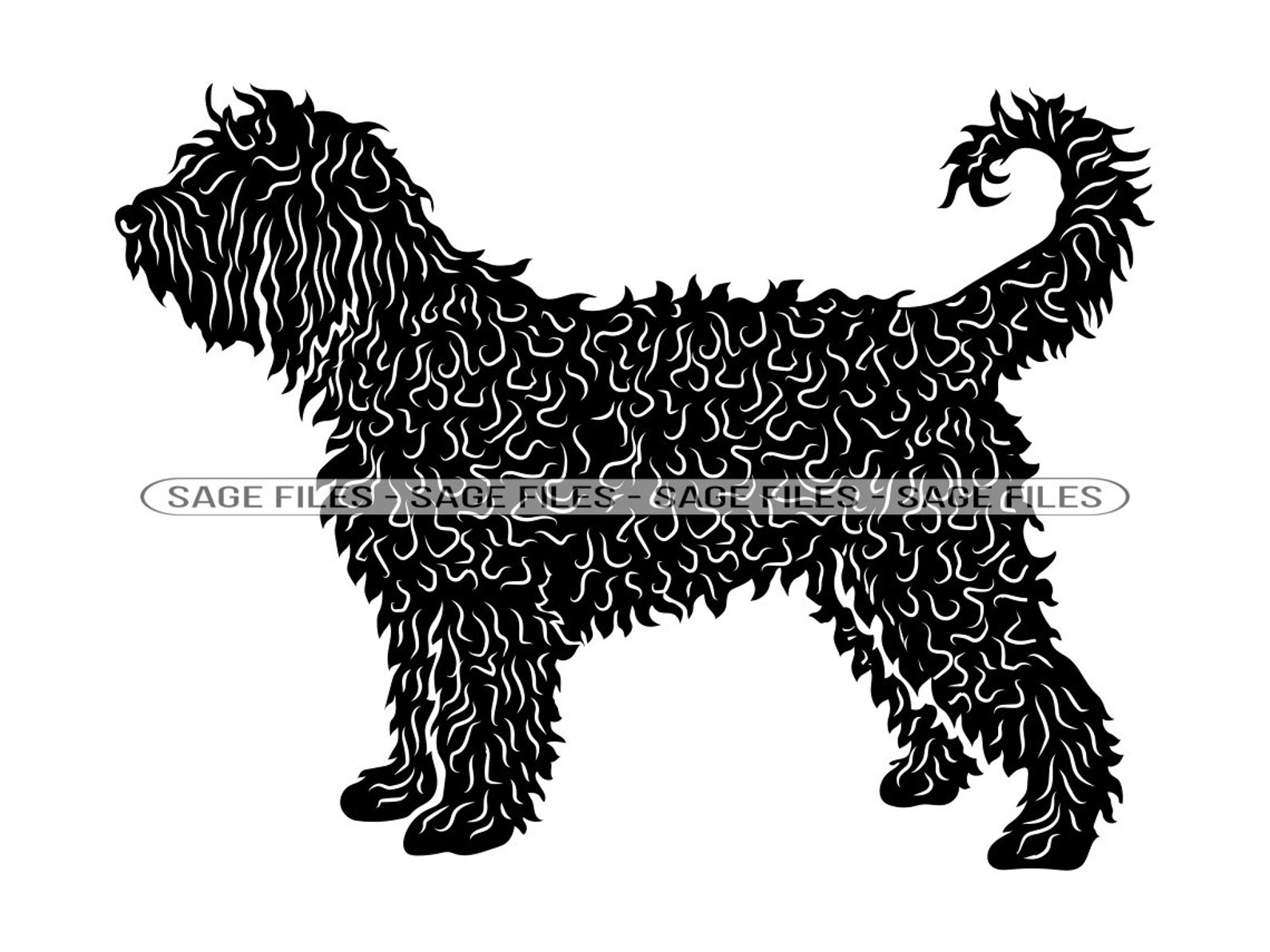Barbet SVG, French Water Dog SVG, Dog Svg, Barbet Clipart, Barbet Files ...