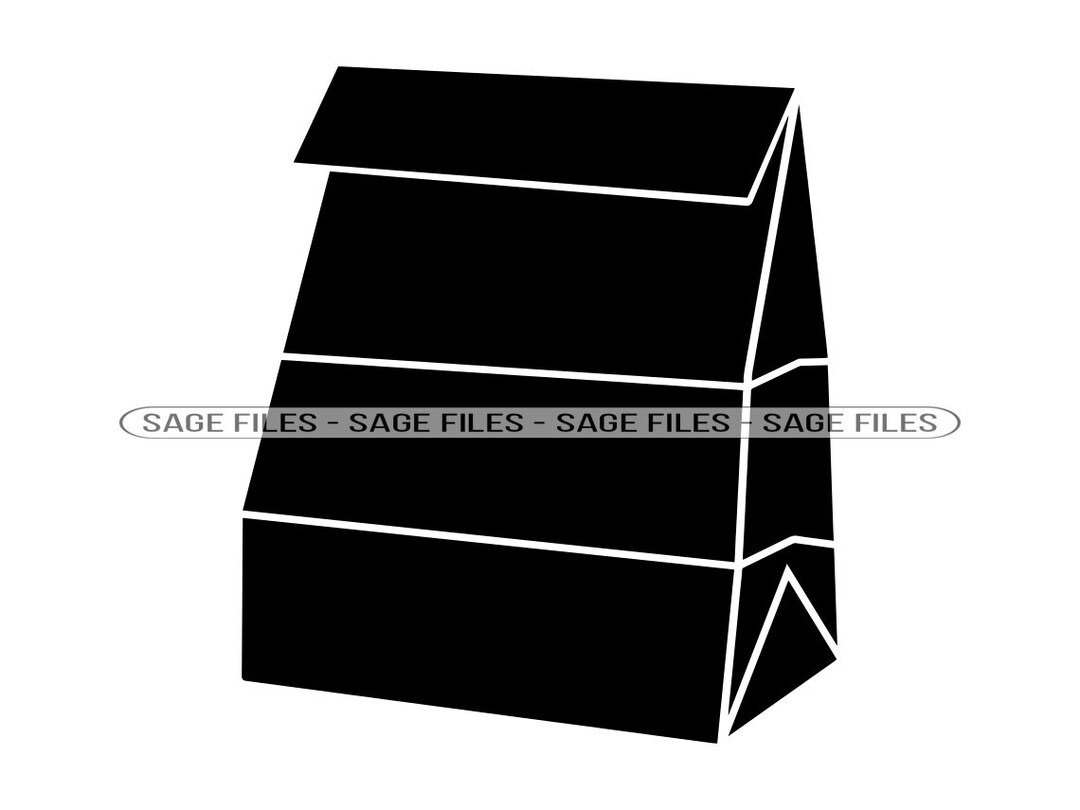 Paper Bag 4 SVG, Paper Bag Svg, Shopping Bag Svg, Paper Bag Clipart ...