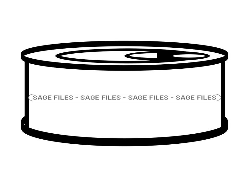 Tin Can 7 SVG Tin Can Svg Can Svg Canned Food Svg Tin Can - Etsy