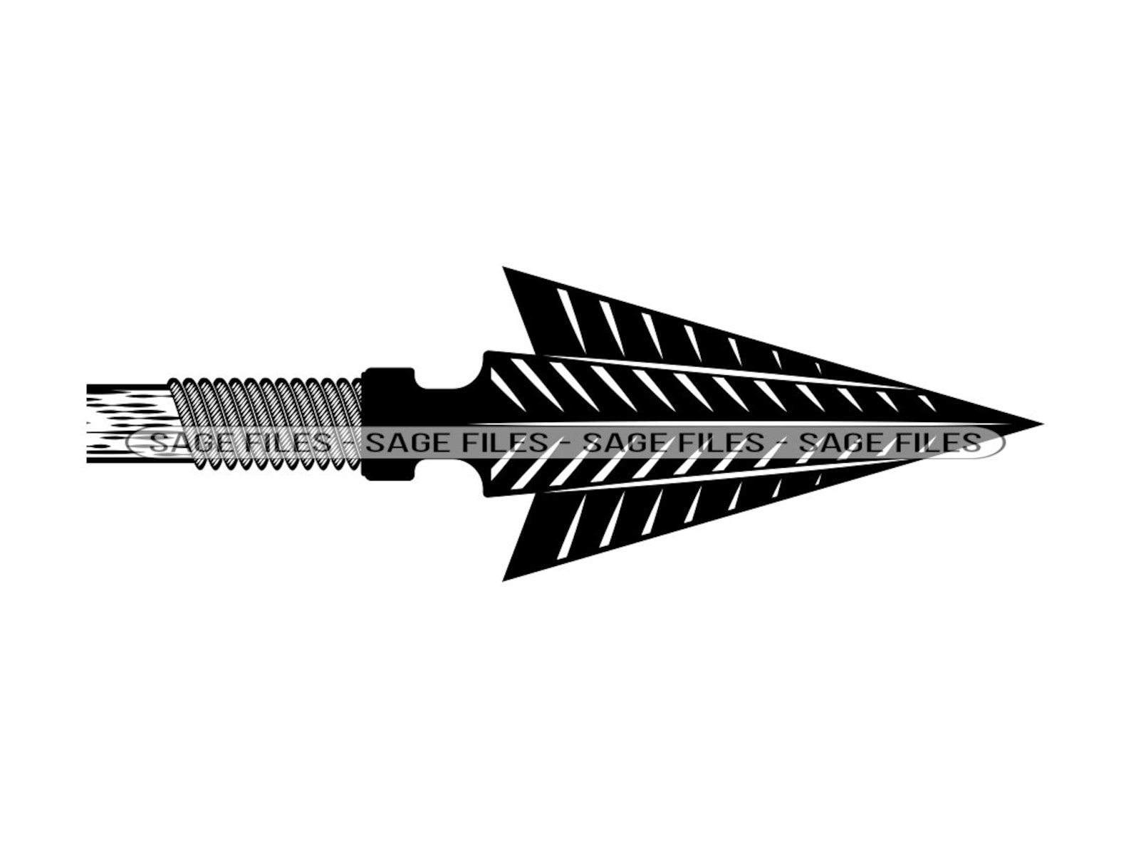 Arrowhead #2 SVG, Arrow Svg, Archery Svg, Arrowhead Clipart, Arrowhead ...
