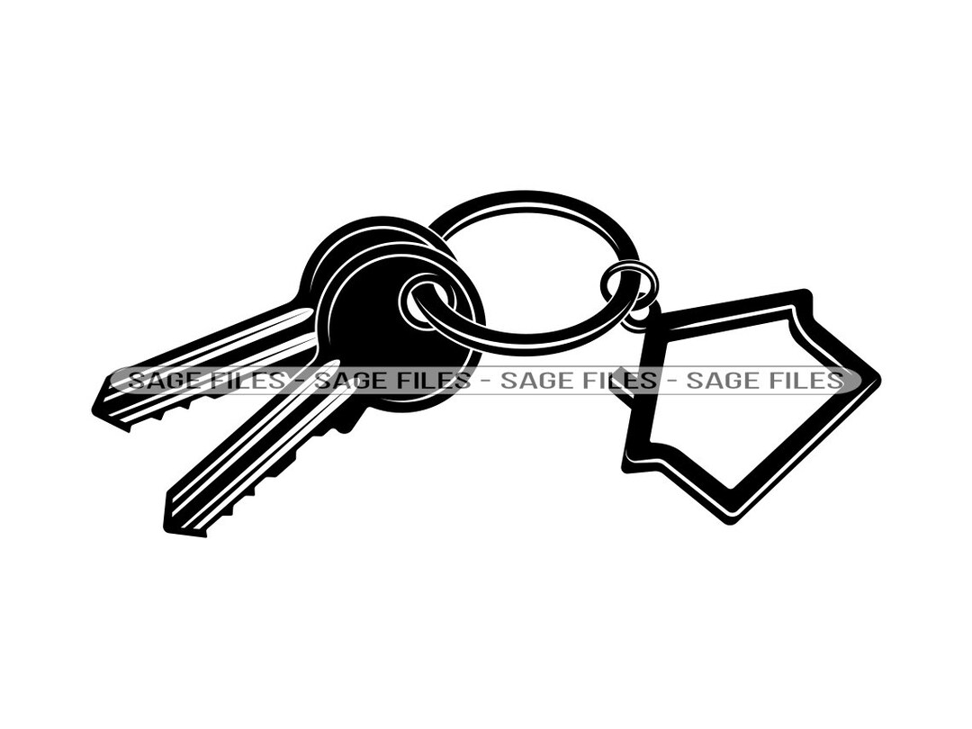 House Keys SVG, Home Keys SVG, House Keys Clipart, House Keys Files for ...