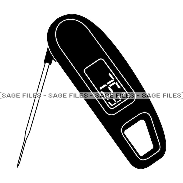 Cooking Thermometer Svg - Etsy