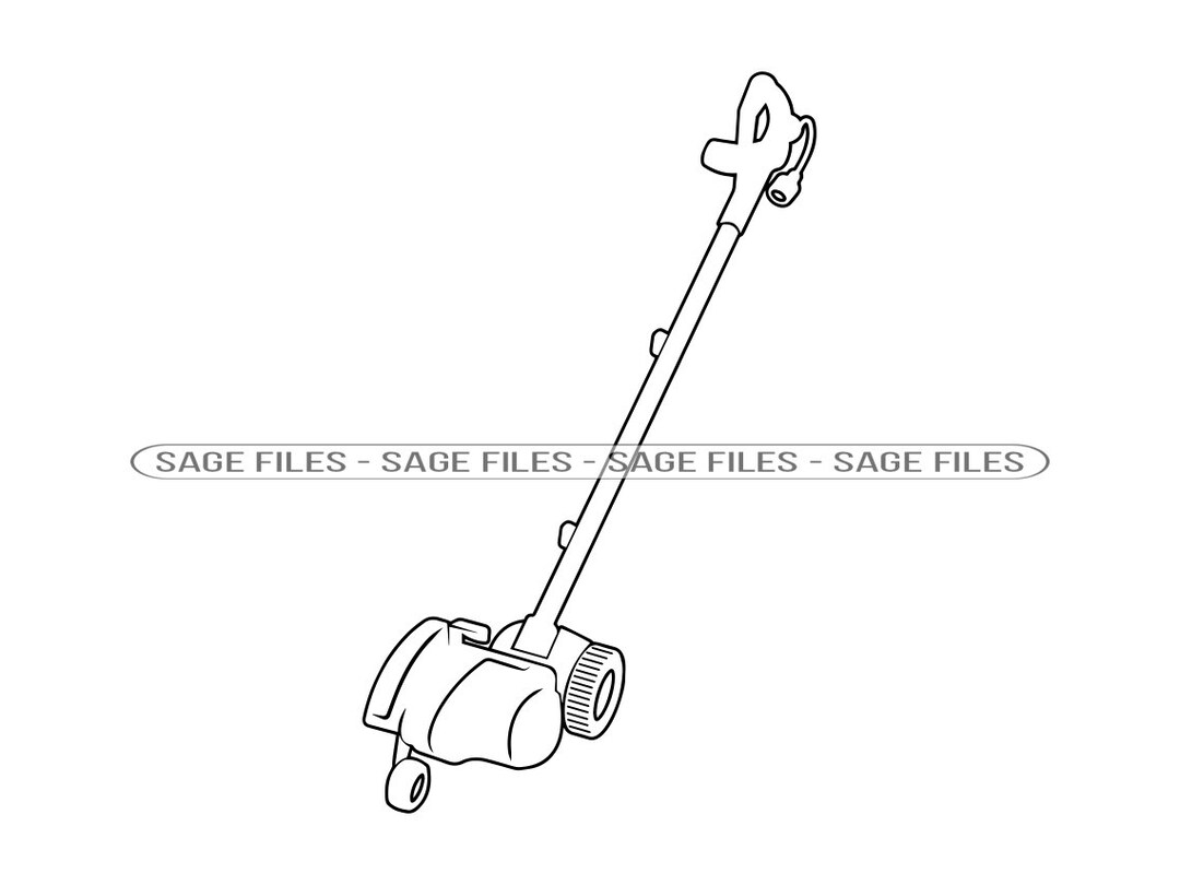 Landscape Trencher Outline SVG, Landscape Edger, Gardening Svg ...