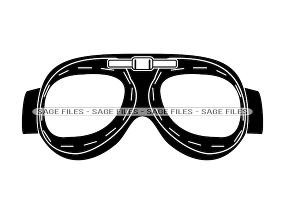 Pilot Goggles Drawing