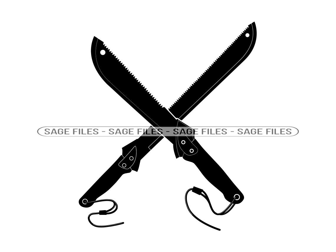 Machete Logo 3 SVG Machete SVG Sword Knife Machete - Etsy