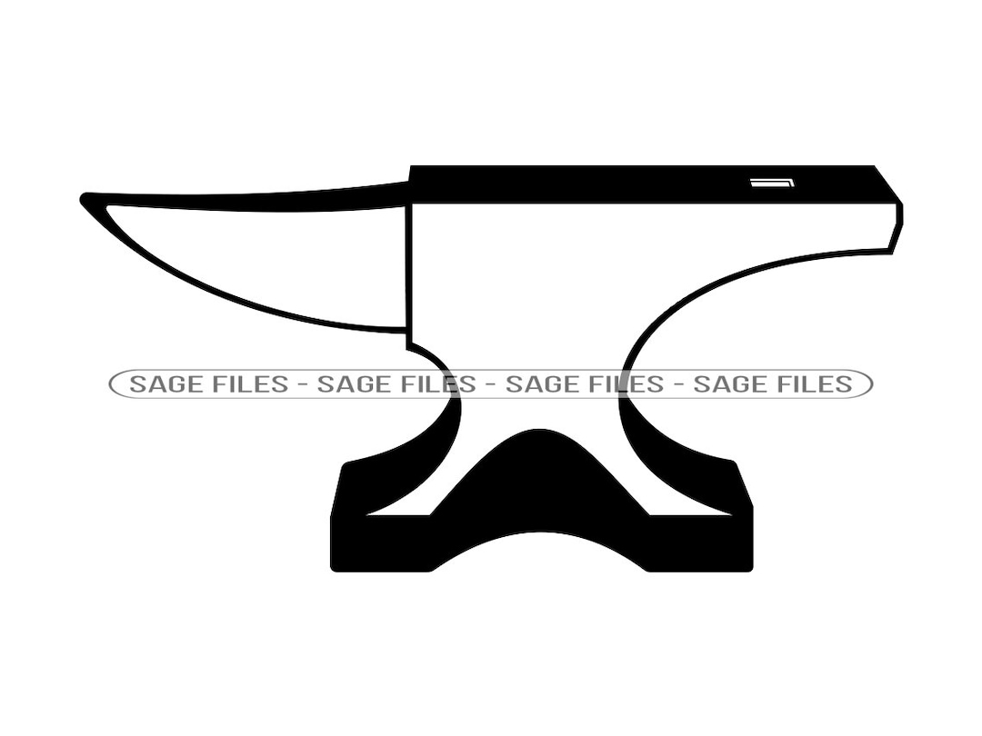 Anvil #2 SVG, Anvil SVG, Blacksmith Svg, Anvil Clipart, Anvil Files for ...