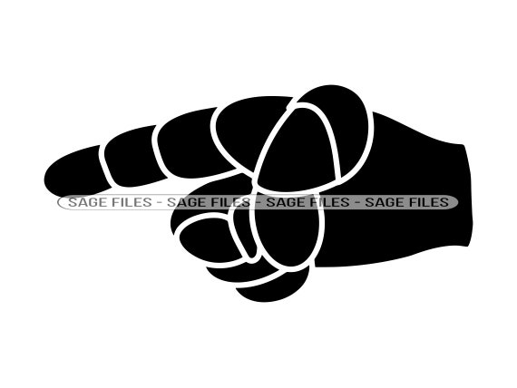 Pointing Finger 2 SVG Pointing Finger Svg Pointing Finger - Etsy