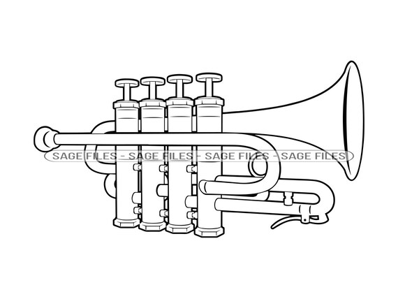 Trumpet Outline