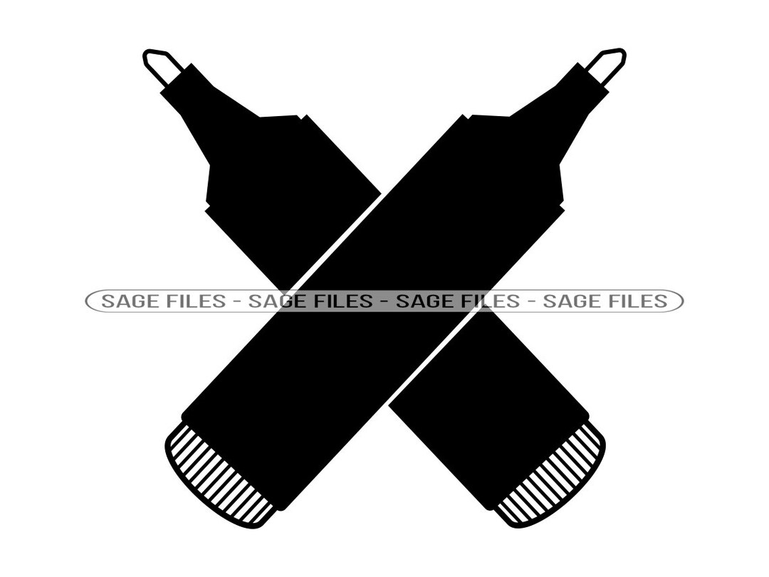 Highlighter Logo SVG, Marker Svg, School Supplies Svg, Highlighter ...