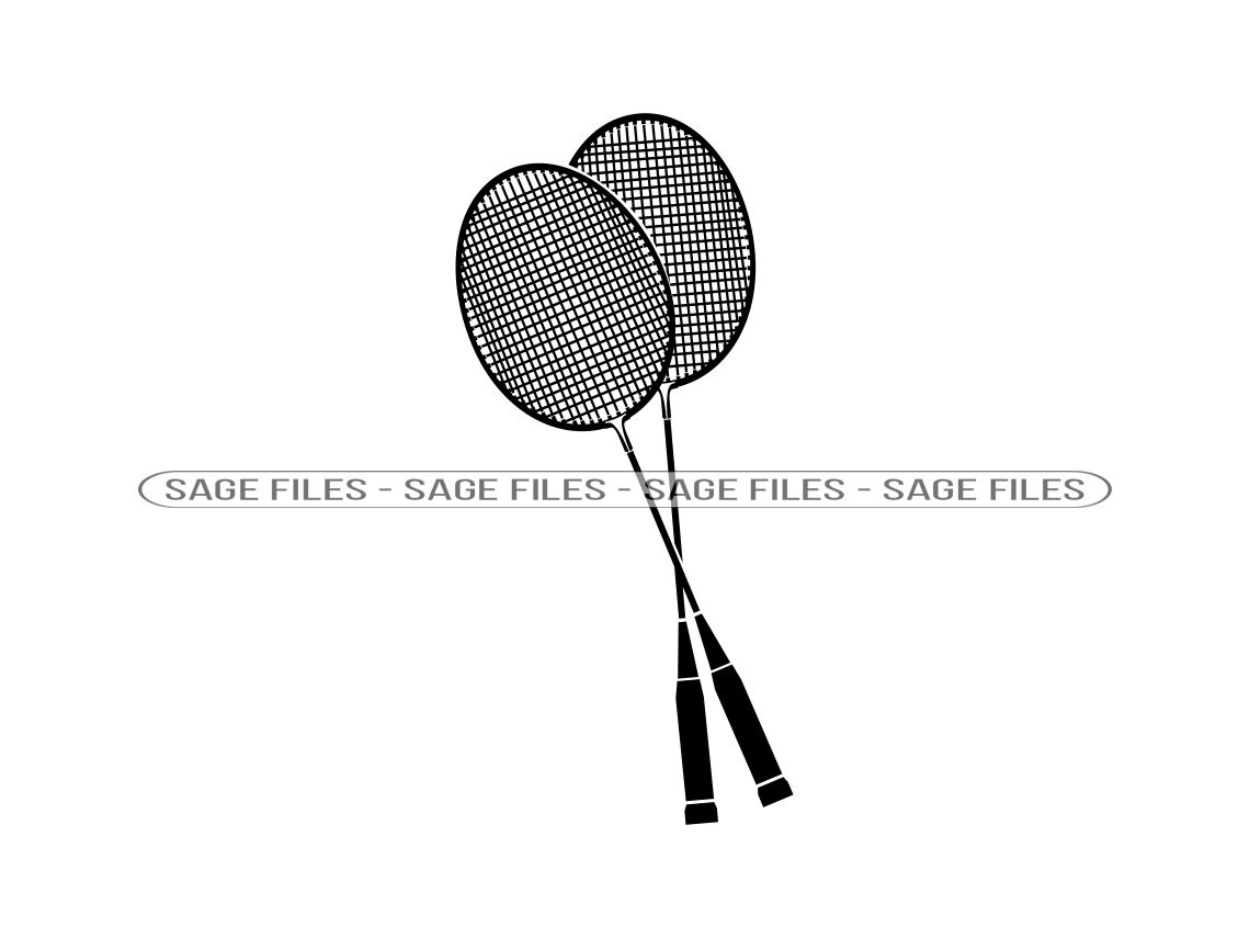 Badminton 4 Svg Badminton SVG Badminton Clipart Badminton - Etsy