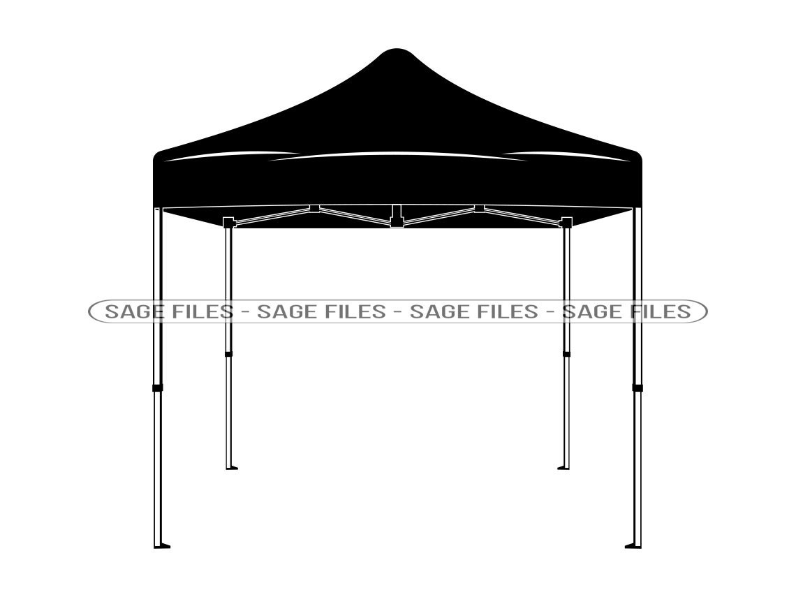 Outdoor Event Tent SVG, Tent Svg, Party Svg, Birthday Svg, Tent Clipart ...