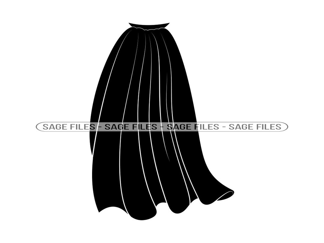 Cape SVG, Cloak SVG, Cape Clipart, Cape Files for Cricut, Cape Cut ...