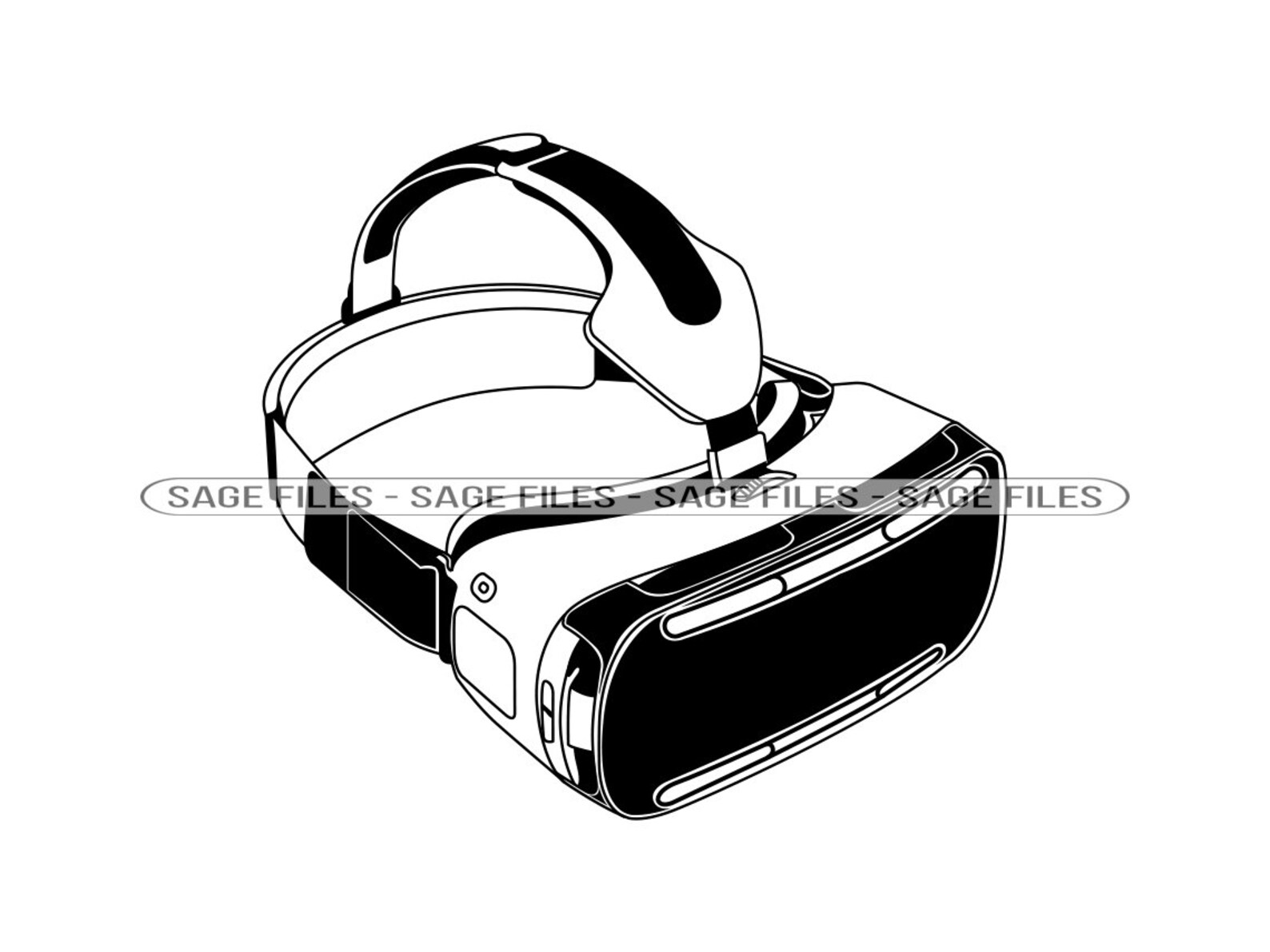 Virtual Reality Svg VR Svg Vr Clipart Virtual Reality - Etsy