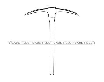 Pickaxe Svg Dxf Png - Etsy