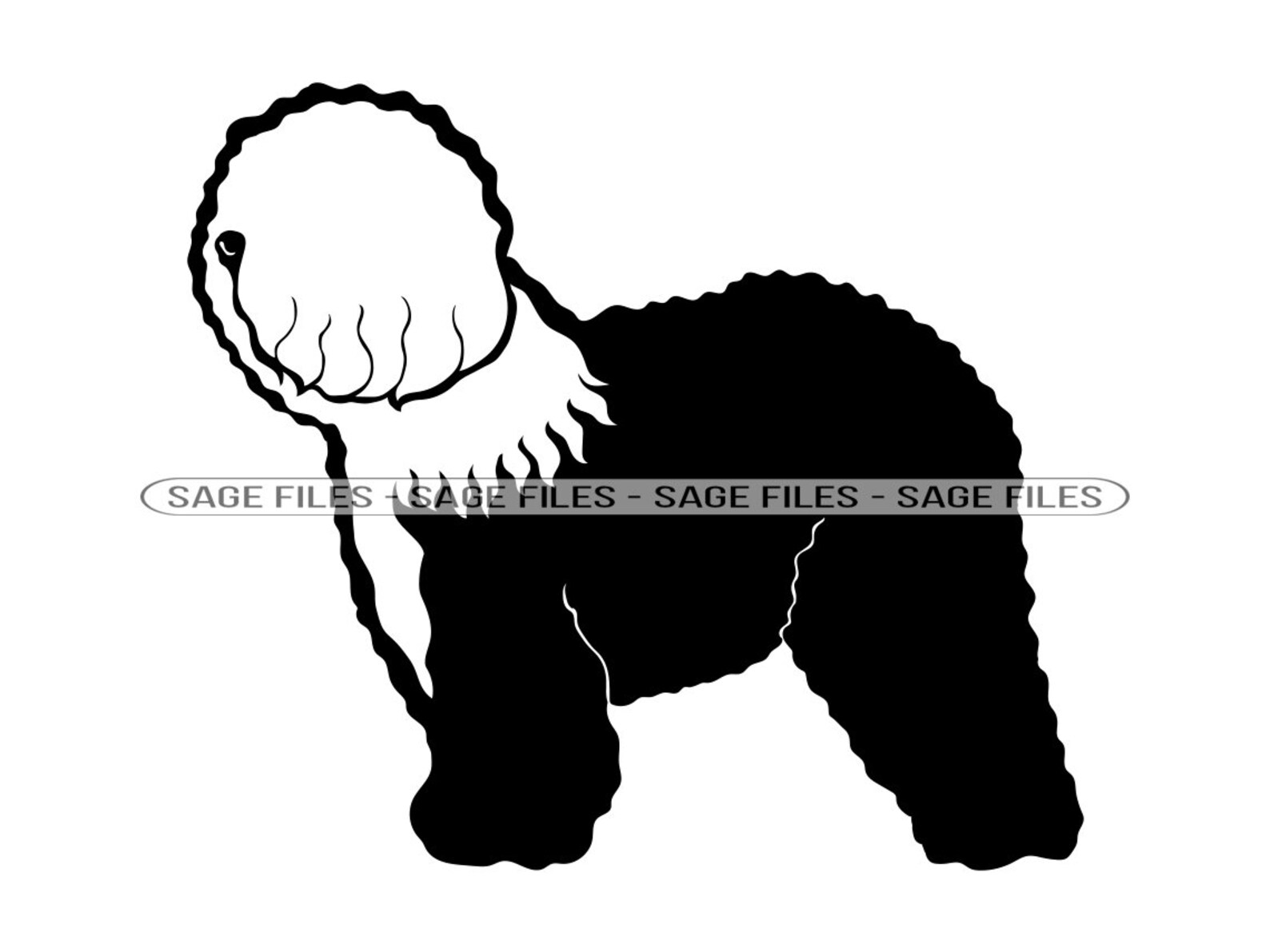 Old English Sheepdog SVG Dog Svg Old English Sheepdog - Etsy