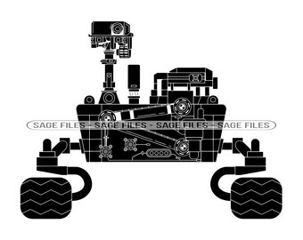 Mars Rover Svg - Etsy