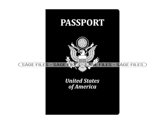 American Passport Svg US Passport SVG Travel Svg Vacation - Etsy Finland