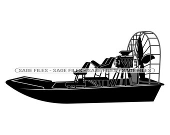 Airboat Svg Plasma - Etsy