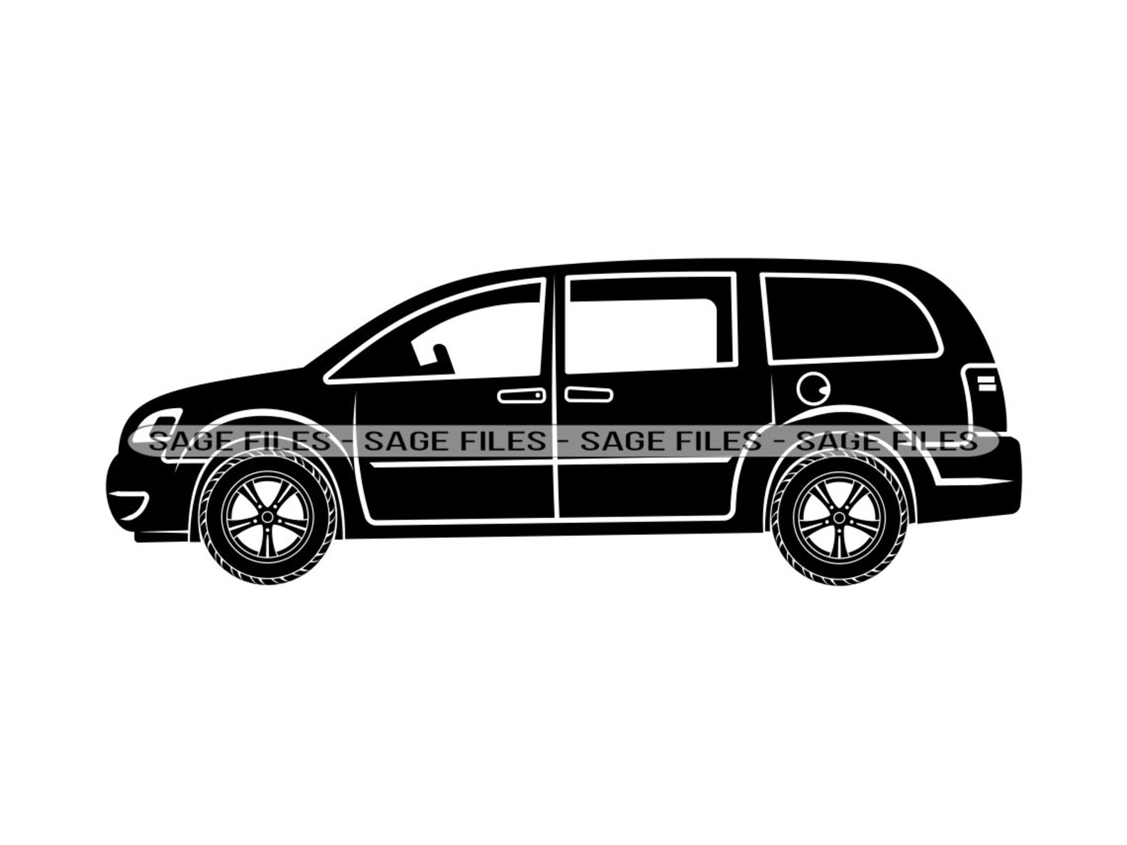 Minivan 2 SVG Minivan SVG Family Car Svg Minivan Clipart - Etsy