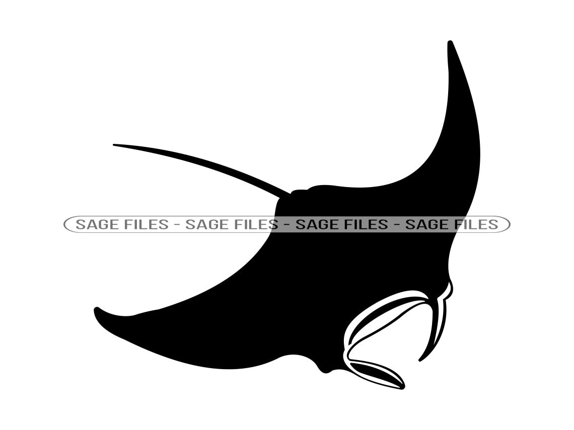 Manta Ray 3 SVG Manta Ray SVG Manta Ray Clipart Manta Ray - Etsy