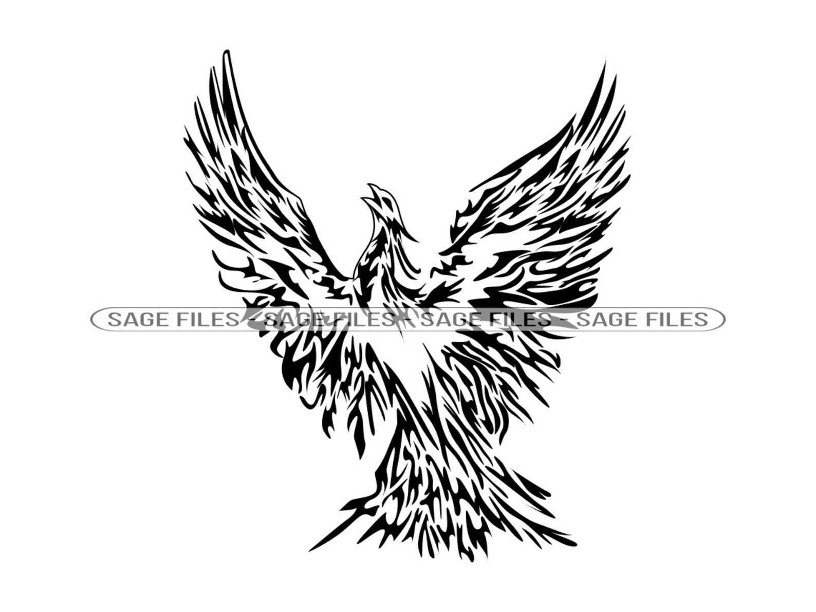 Phoenix #4 Svg, Phoenix Svg, Phoenix Cut Files, Phoenix Files for ...