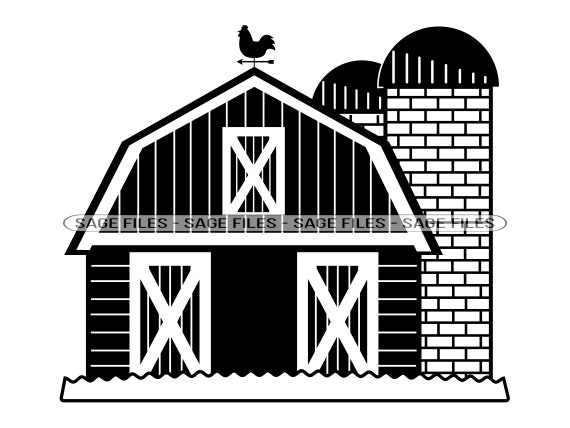 Barn SVG Farm Barn Svg Farm Svg Barn Clipart Barn Files - Etsy Canada