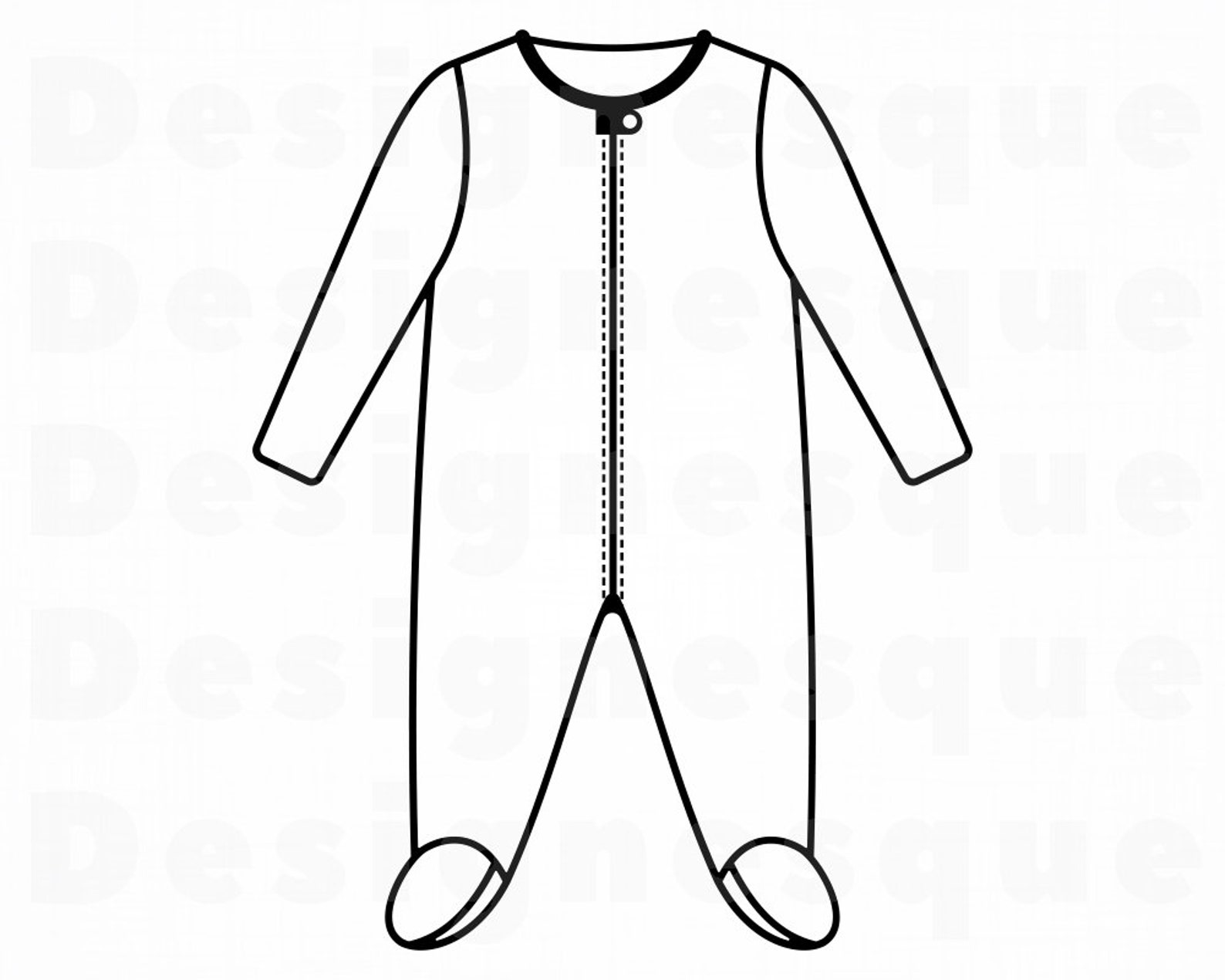 Baby Rompers Outline SVG Baby Svg Toddler Svg Baby Clipart - Etsy Finland