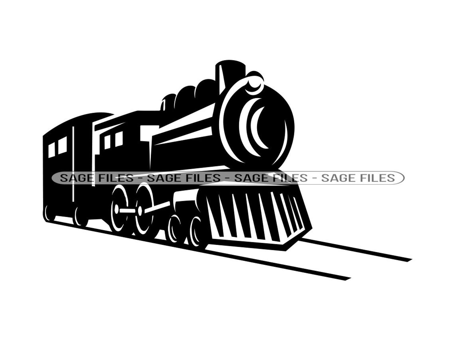 Train 6 Svg Train Svg Steam Engine Locomotive Train Etsy
