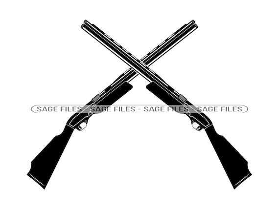 Shotgun Clipart Black And White