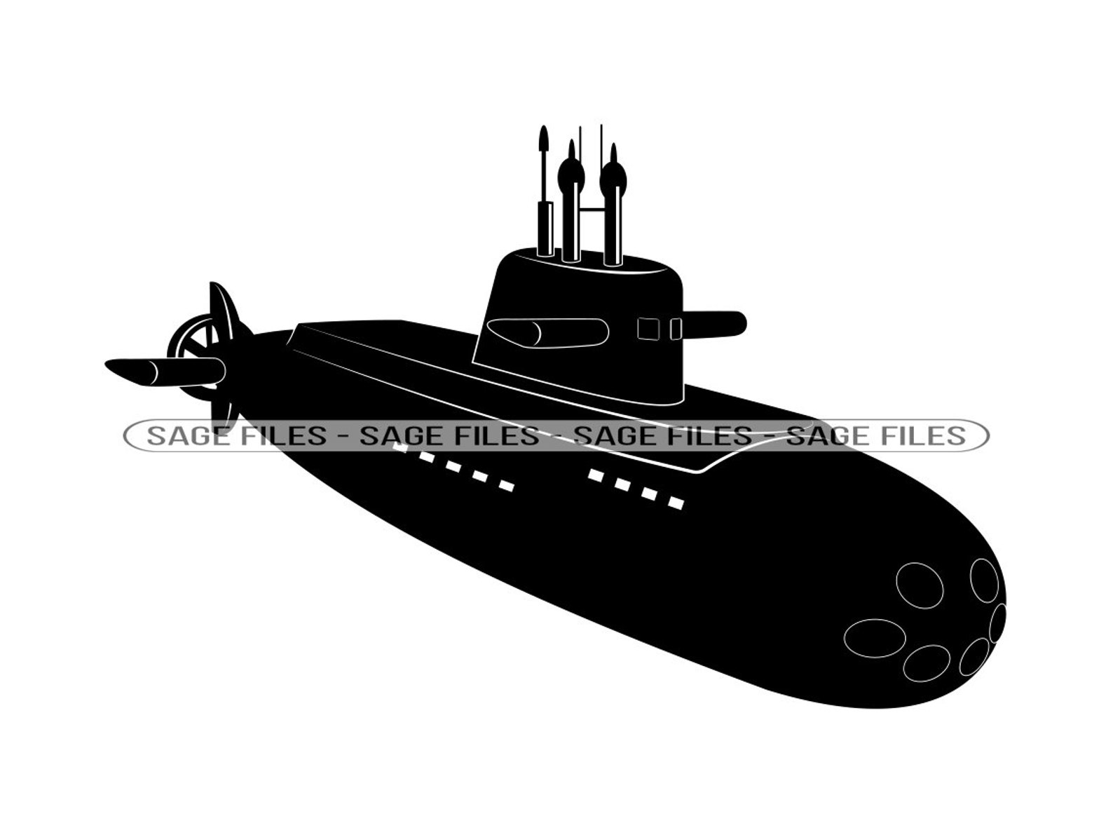 Submarine SVG, Navy Svg, Submarine Clipart, Submarine Files for Cricut ...