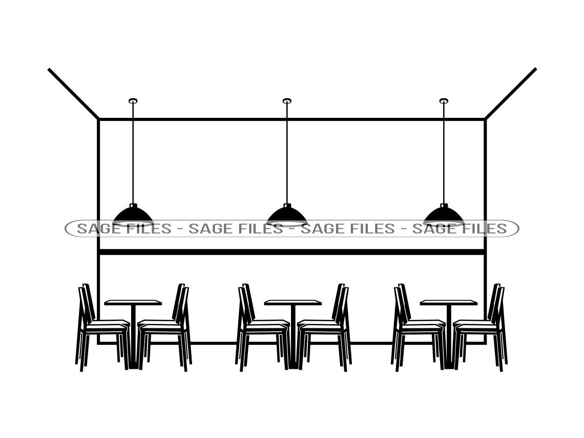 Cafe 2 SVG Cafe SVG Restaurant Svg Eatery Svg Cafe - Etsy