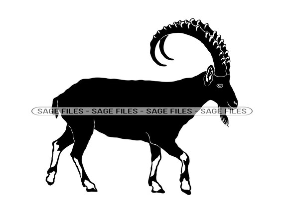 Ibex SVG Safari Animals Svg Ibex Clipart Ibex Files for - Etsy Canada
