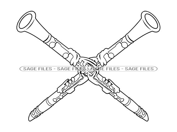 Clarinet Logo Outline SVG Clarinet Svg Clarinet Clipart - Etsy Canada