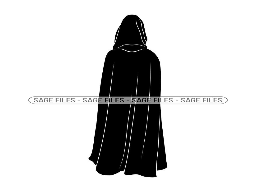 Cloak SVG, Hood Svg, Cape Svg, Cloak Clipart, Cloak Files for Cricut ...