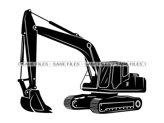 Bagger 4 SVG Schweres Equipment Bagger Clipart - Etsy Schweiz
