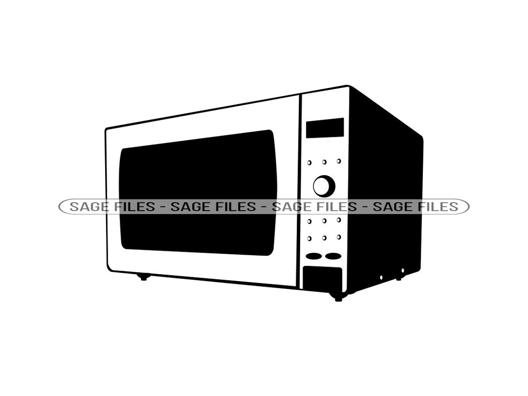 Microwave 4 SVG, Microwave SVG, Kitchen, Oven, Microwave Clipart ...
