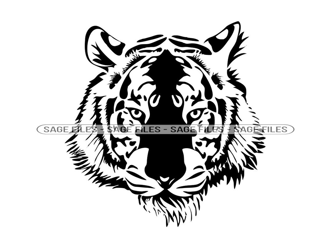 Tiger Mascot SVG, Tiger Svg, Tiger Clipart, Tiger Files for Cricut ...