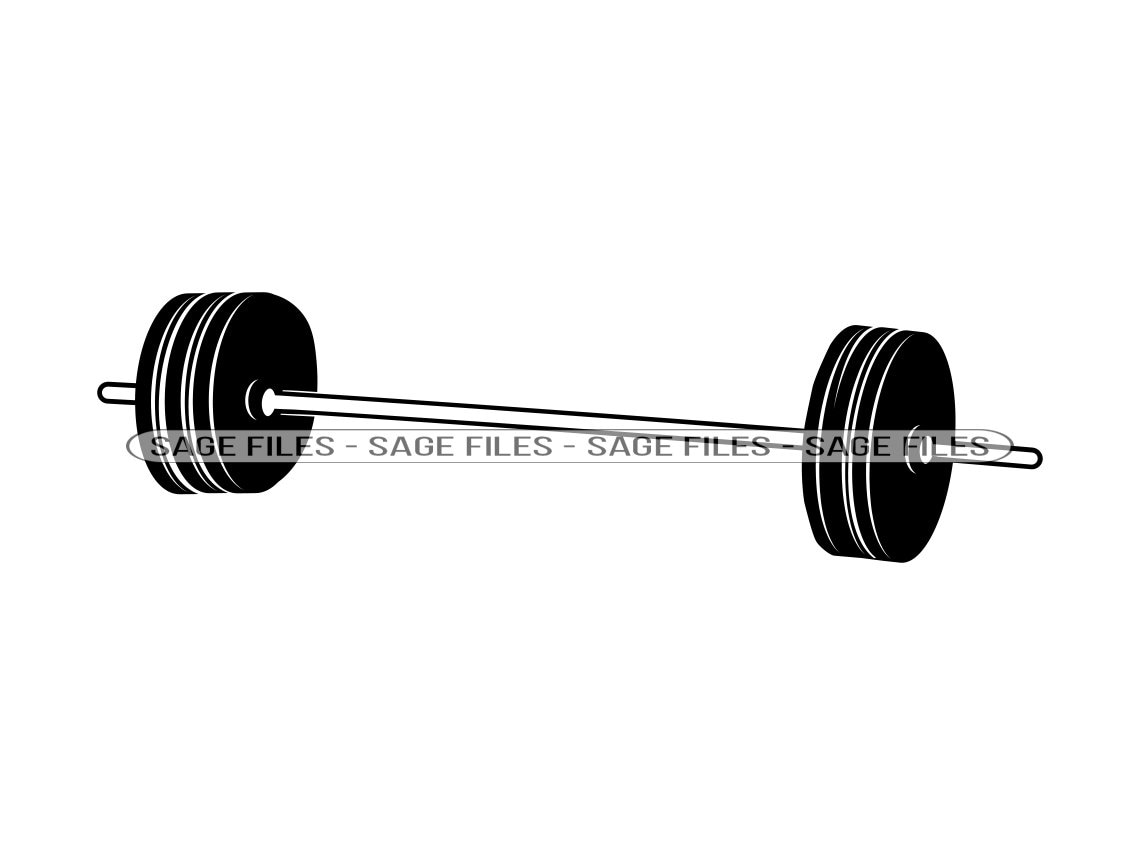 Bar Weights Clipart