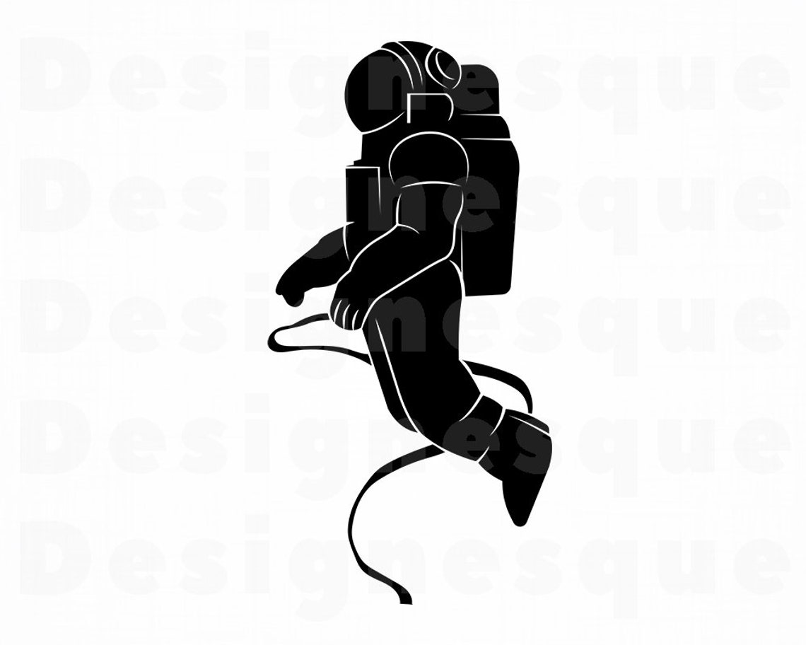Astronaut 9 SVG Astronaut SVG Space Svg Astronaut Clipart - Etsy