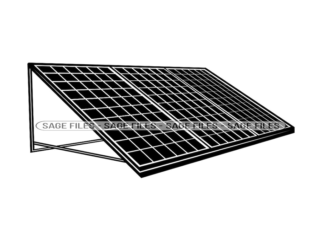 Solar Panel SVG, Solar Power Svg, Renewable Energy Svg, Solar Panel ...
