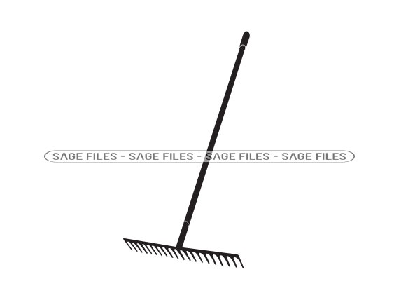 Rake Silhouette