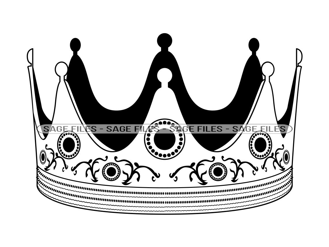 Crown 10 SVG Crown Svg King Svg Queen Svg Princess Svg - Etsy