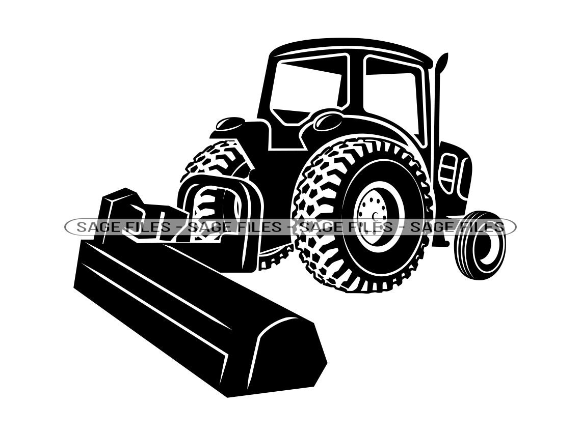 Lail Mower Tractor 2 SVG Tractor Svg Lawn Mower SVG - Etsy